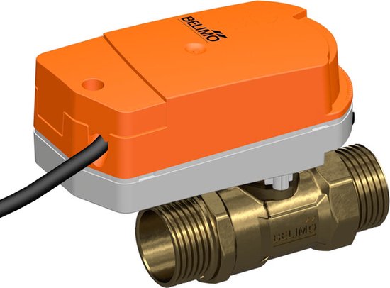 Belimo Regelklep G3/4 Kvs4.5 24VAC/DC 75s MP-Bus 1Nm IP40 C415Q-J/CQ24A ...
