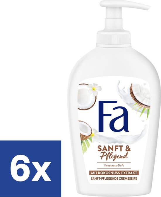Fa Coconut Milk Handzeep - 6 x 250 ml | bol