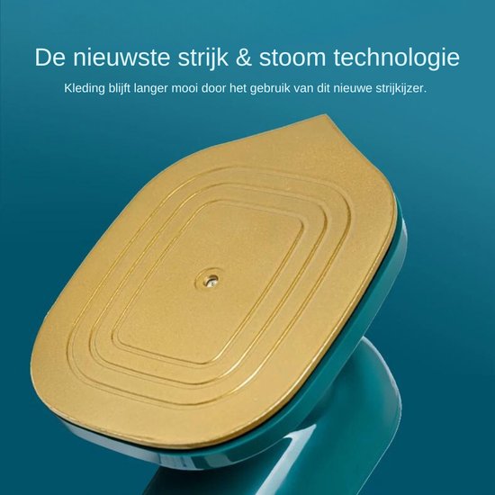 Luxe mini strijkijzer - inklapbaar - sprayfunctie - stoom machine ...