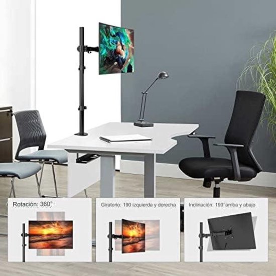 Monitor Arm Laptop - Laptop Arm Standaard - 13-27 inch LCD LED Screens ...