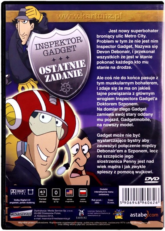 Inspector Gadget [DVD] (Dvd), Don Adams | Dvd's | bol