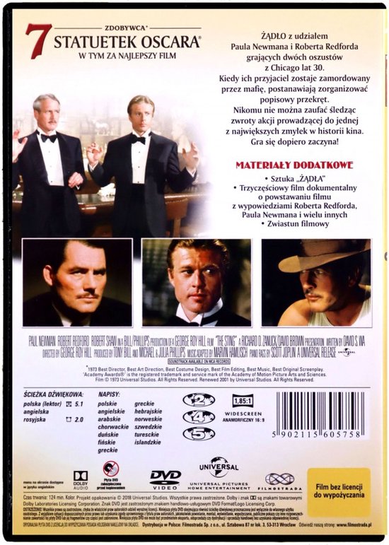 The Sting [DVD] (Dvd), Charles Durning | Dvd's | bol