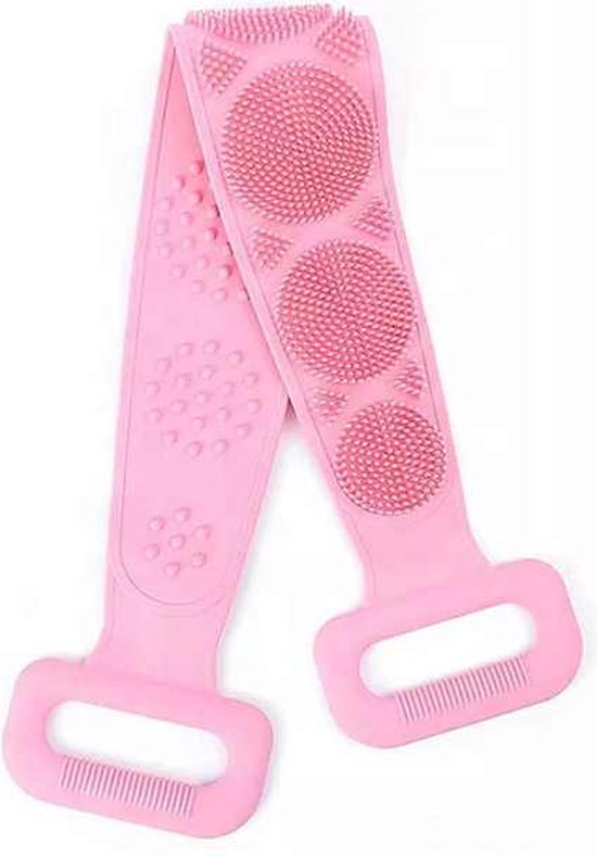 Rugborstel douche - Badborstel - Lichaamsborstel - Rug borstel - Helpt ...