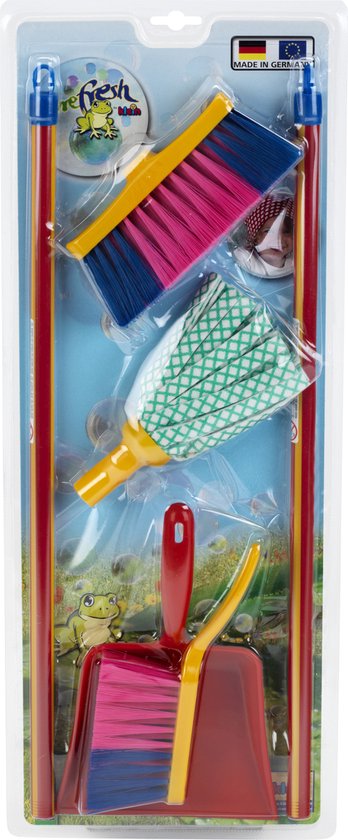 Klein Toys Pure Fresh dweilset - dweil, bezem, handveger en stofblik ...