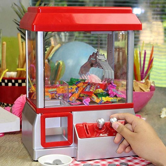 Candy Grabber Snoepmachine - Snoepautomaat - Grijpmachine - Speelt ...