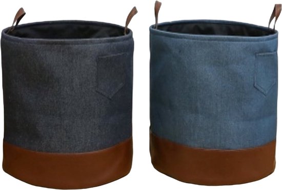 Wasmand - Wasmanden - wasmand inklapbaar - Opvouwbare Wasmanden - 35cm ...