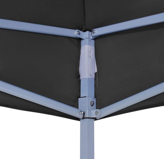 Los Tentdak-Dakzeil-Dakdoek-Easy up partytent-3x3mtr- waterdicht-ZWART ...