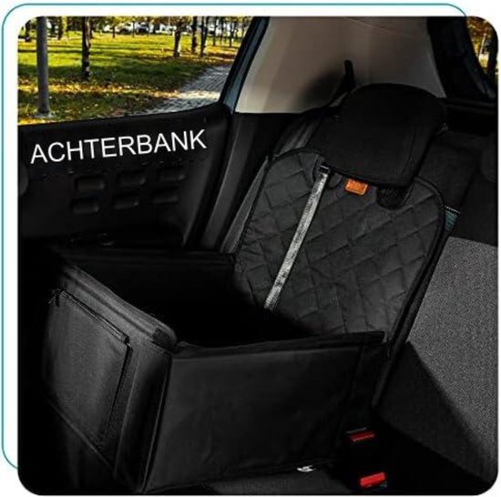 Hondenmand Auto Achterbank - Automand Hond - 24 cm x 16 cm x 3 cm ...