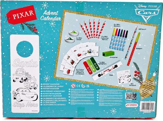 Sambro - Disney Pixar Cars Advent Calendar | bol