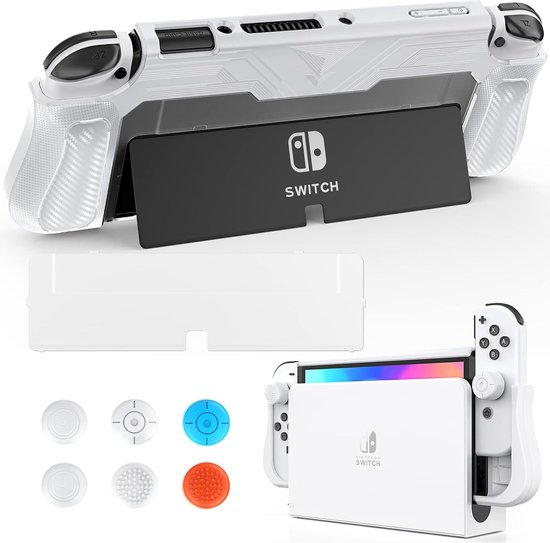 DiverseGoods hoes geschikt voor Nintendo Switch OLED dockable hoes TPU ...