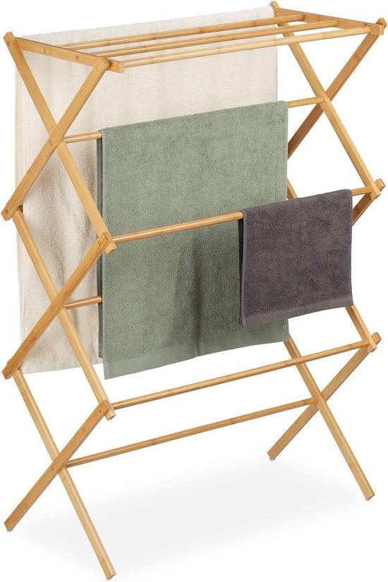 Luxe wasrek – droogrek – inklapbaar - wasdroogrek | bol