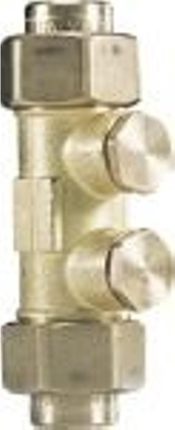 Watts Serie ea keerklep 1/2 buxbi.met aftapgelegenheid 1 4 chr. | bol