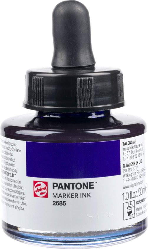 Talens | Pantone marker inkt 30 ml 2685 | bol