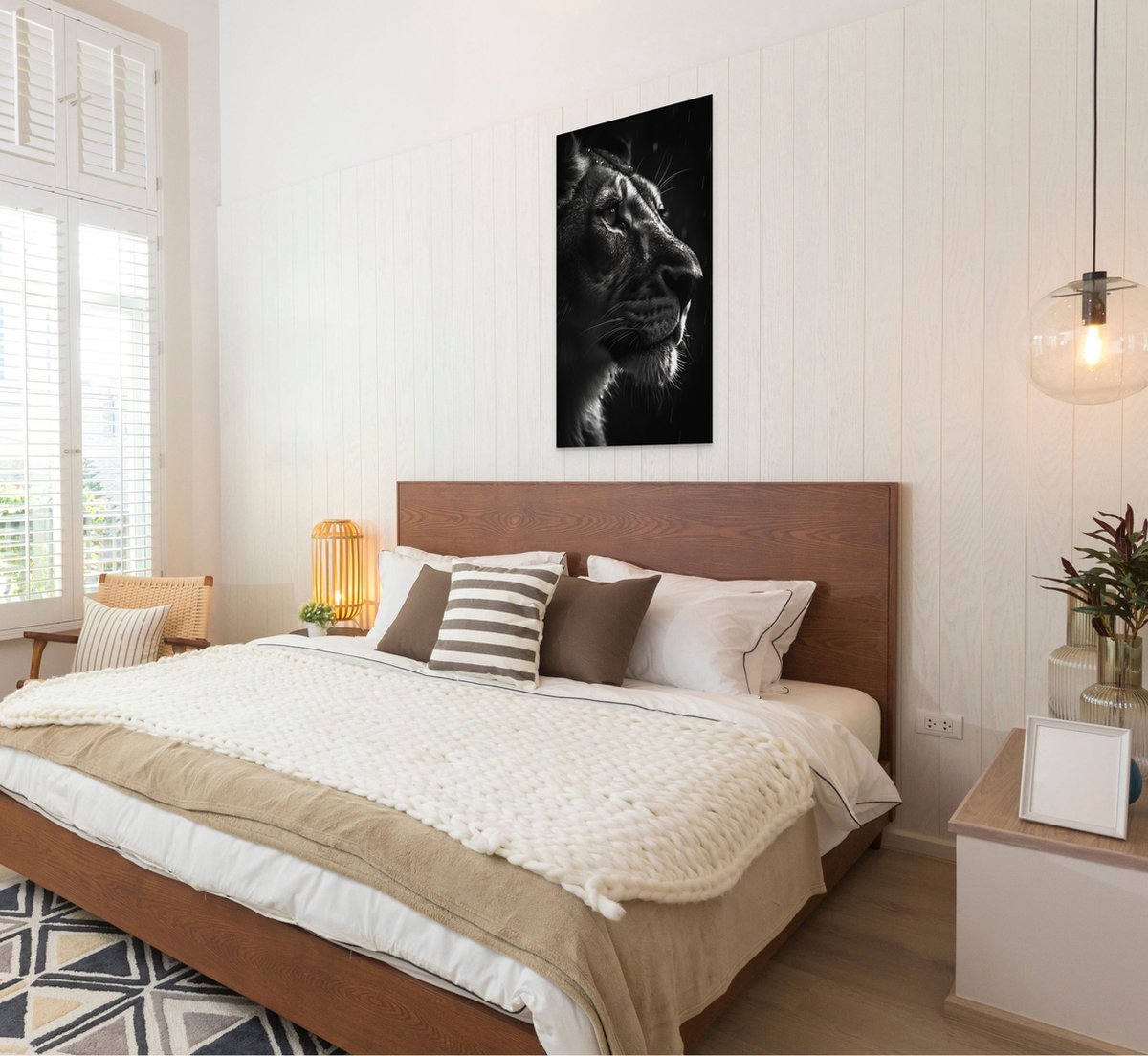 moderne wanddecoratie - moderne muurdecoratie - abstract poster ...