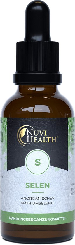Selenium Druppels 200 µg -50 ML - Premium: 100 µg Selenium PER 1 DROP ...