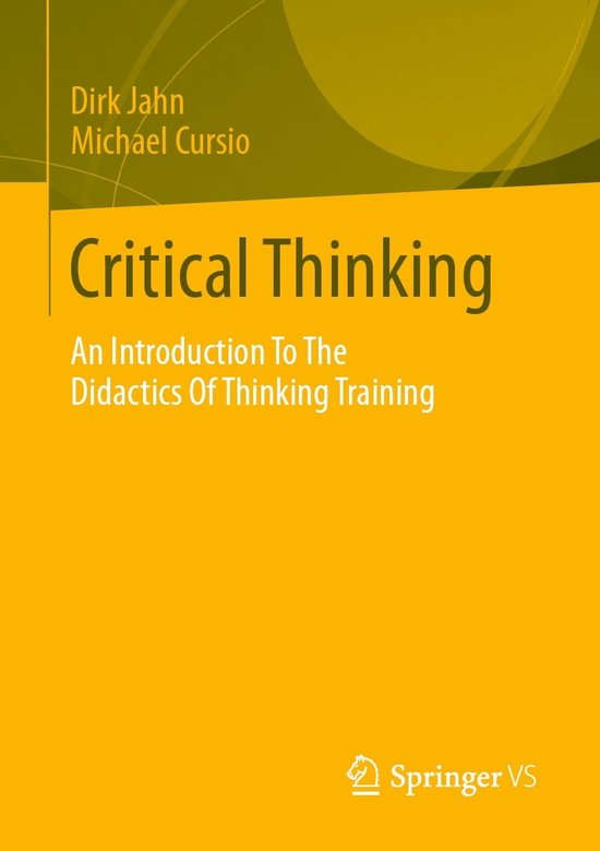 Critical Thinking (ebook), Dirk Jahn | 9783658415433 | Boeken | bol