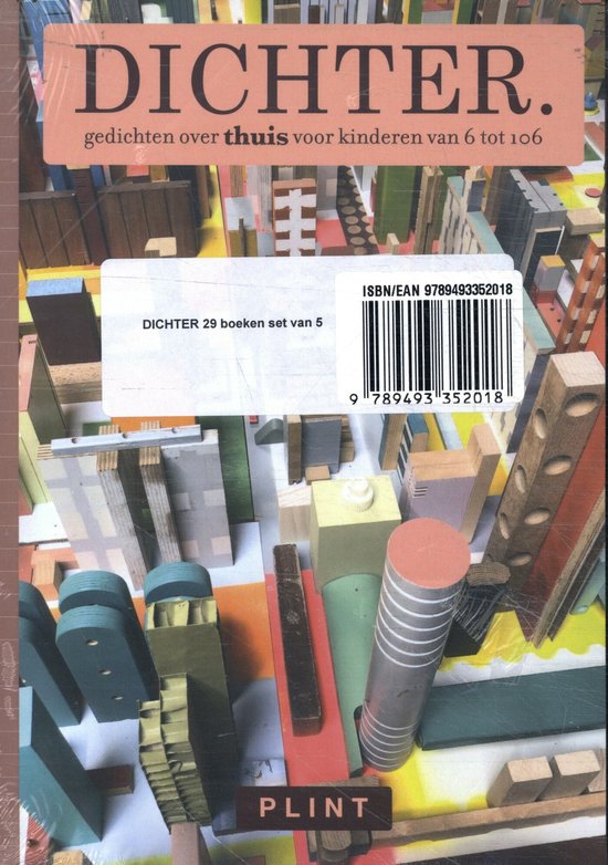 Dichter 29 - DICHTER. thuis set van 5 | 9789493352018 | Boeken | bol
