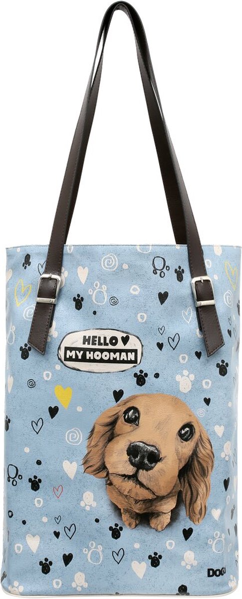 DOGO Tall Bag - Hello My Hooman | bol
