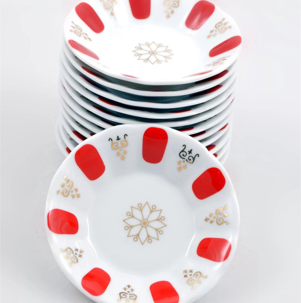 Tria – Traditionele Turkse Theeonderzetters – Set van 6 | bol