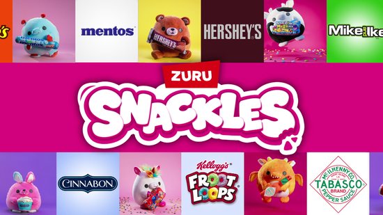 ZURU Snackles Supergroot - 36 cm - Daisy | bol