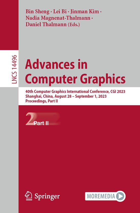 Lecture Notes in Computer Science- Advances in Computer Graphics ... Lecture Notes in Computer Science- Advances in Computer Graphics ...
