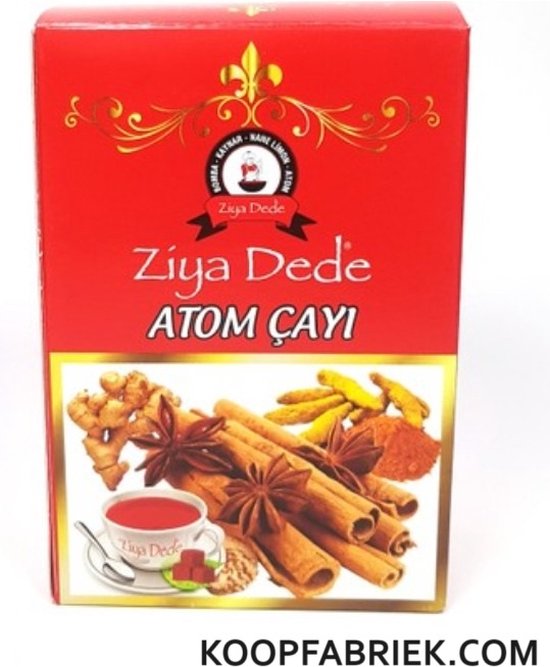 Ziya Dede - Atom Çay Oplos-Cubes - Detox & Energie Thee | Zeer bekend ...