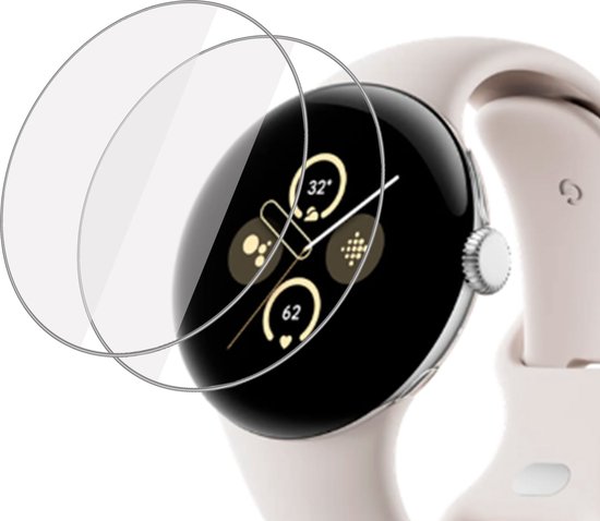 2x Geschikt voor Google Pixel Watch 2 Screenprotector - Beschermglas ...