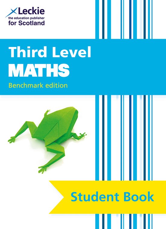 Third Level Maths CfE Benchmark Edition Leckie Student Book | 9780008407766 | Leckie |... | bol