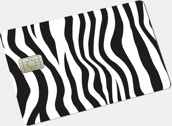 Pinpas Sticker Dierenprint Zebra - Kleine Chip | bol