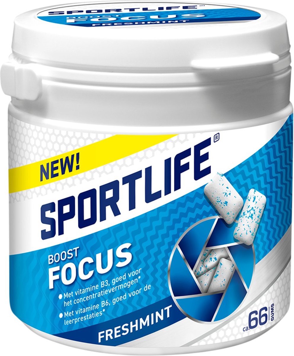 Sportlife Boost focus pot 4 potjes x 99 gram | bol