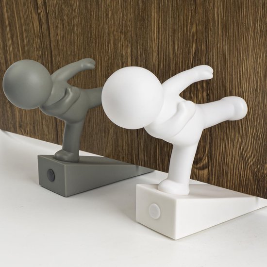 Schattige deurstopper, decoratief en stabiel, set van 2 deurstopper ...