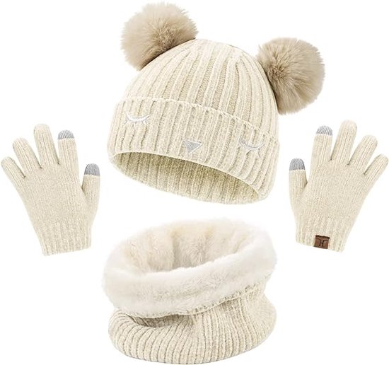 Sjaal en muts set | bol
