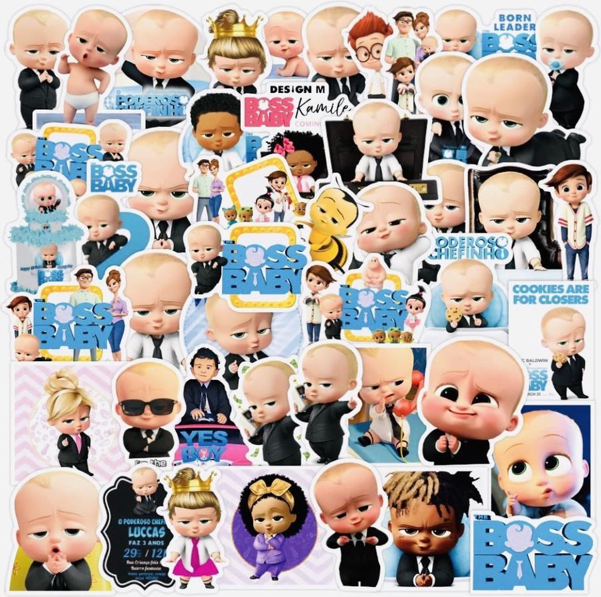 Boss Baby Stickers|| Disney Stickers|| 25 stuks stickers || Waterproof ...