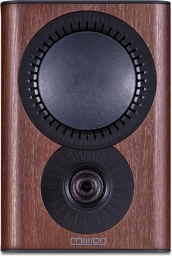Mission QX-1 MKII - Boekenplank Speaker - Walnoot (per paar - 2 stuks ...