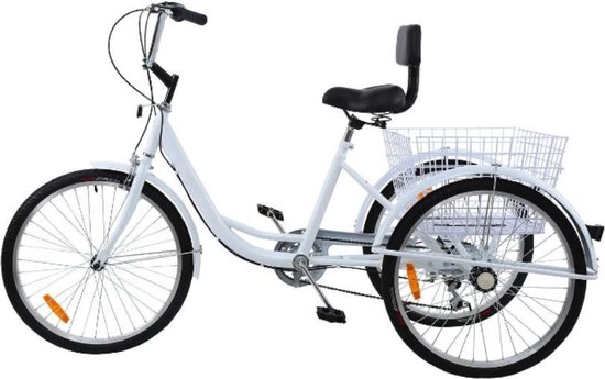 Palres® 24 inch Driewieler - Rijwiel Met 3 Wielen - Driewielfiets ...