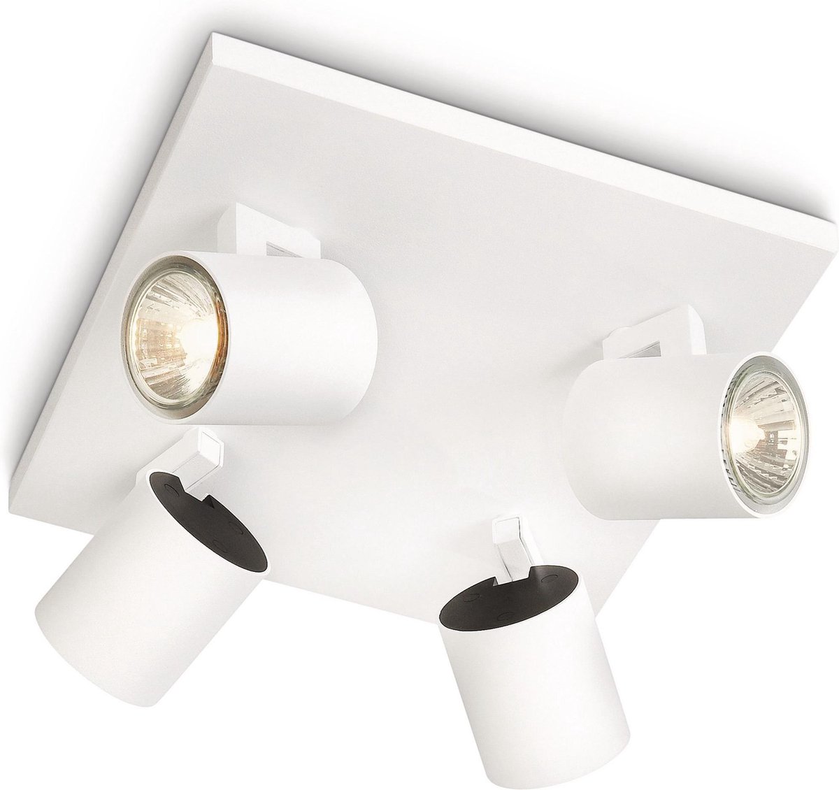 Philips myLiving Runner - Plafondspots - 4 lichts - Wit | bol.com