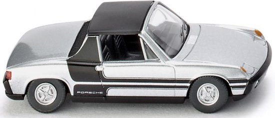 Wiking Miniatuurauto Vw Porsche 914 Die-cast Zink 1:87 Zilver | bol.com