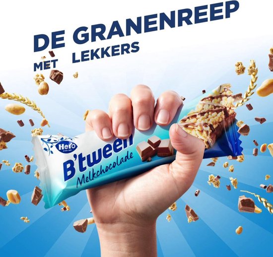Hero B'tween Mueslirepen - Mega Voordeel Box - Tussendoortjes ...