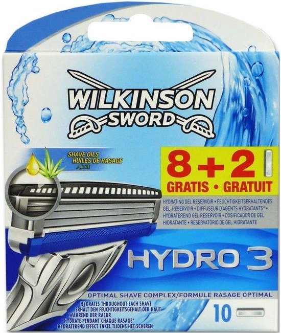 Wilkinson Hydro 3 Scheermesjes 8+2 stuks | bol