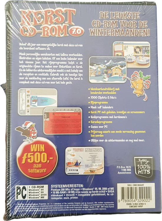 KERST CD ROM 7.0 SOFTKEY | bol