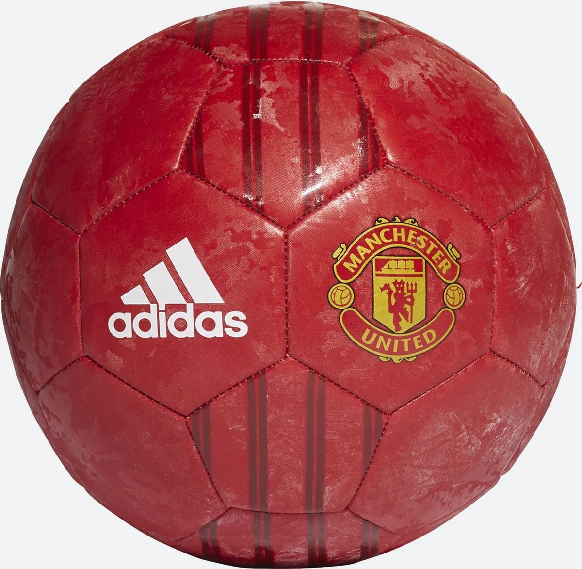 Manchester United bal Adidas - maat 5 - rood/goud | bol