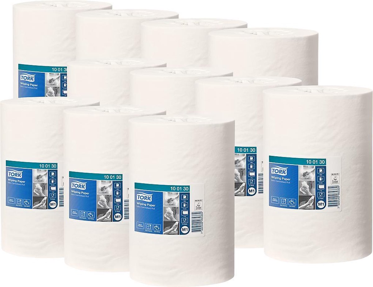 TORK M1 PREMIUM poetsdoeken - 11 rollen | bol