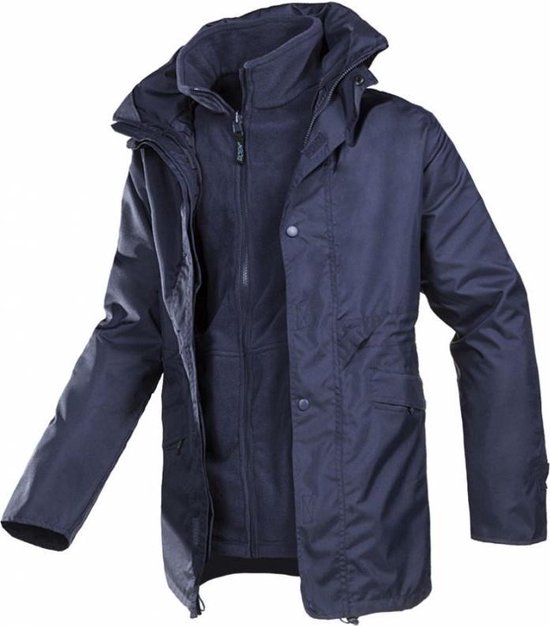 Sioen parka Crossfield blauw | bol.com