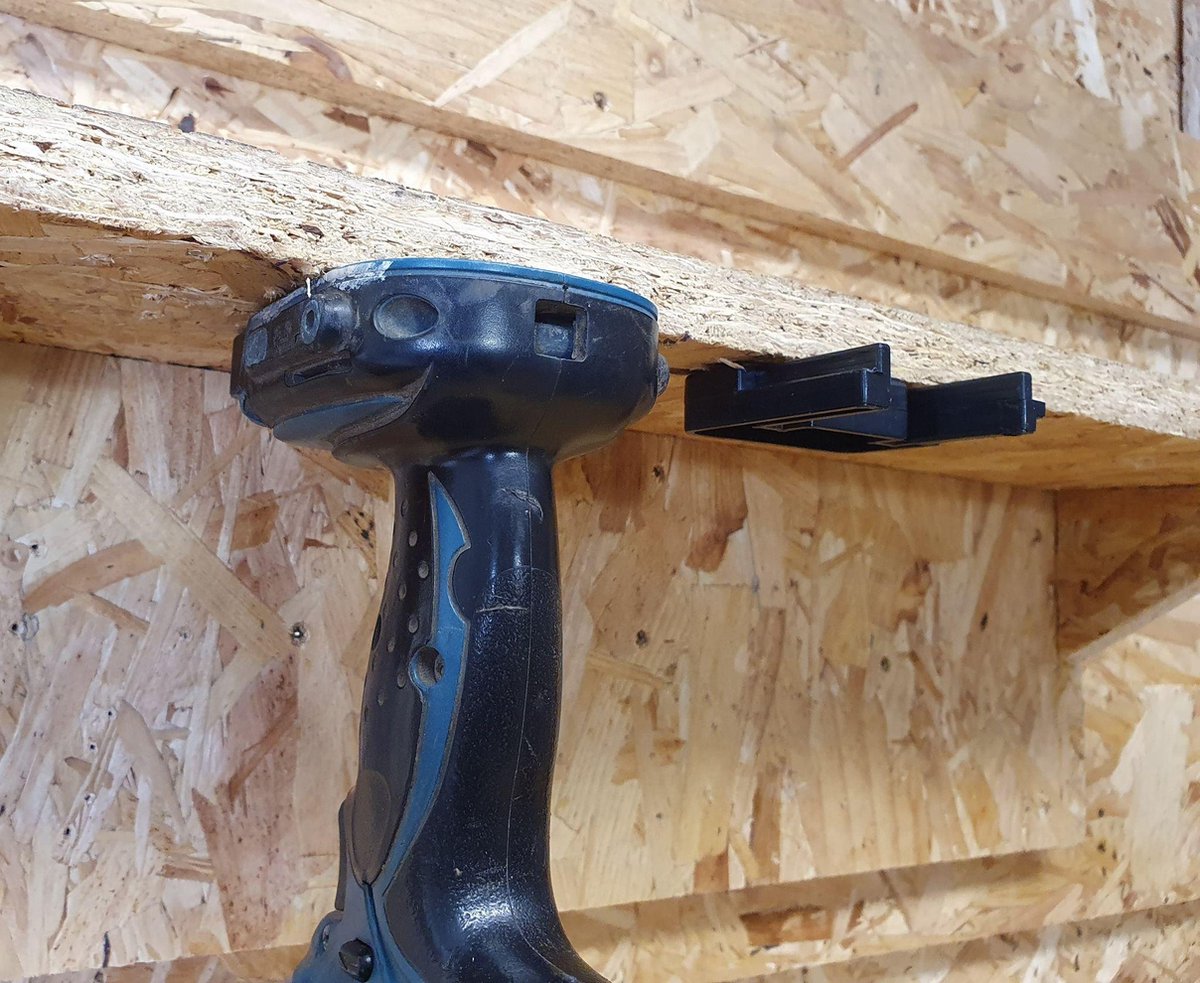 StealthMounts TM-MK18-BLK-4 Machinehouder voor Makita LXT - Zwart - 4-pack | bol