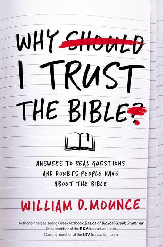 Why I Trust the Bible (ebook), William D. Mounce | 9780310109952 ...