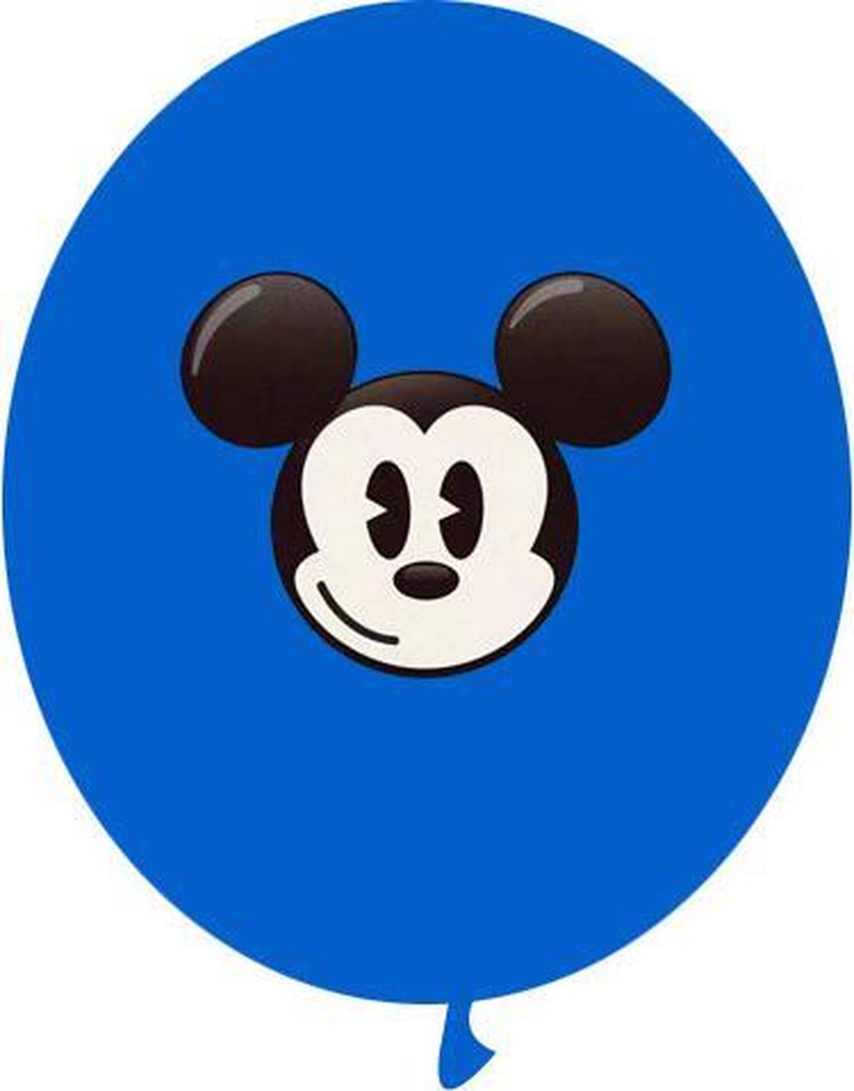 Ballonnen- Bekende film – Muis – Stripfiguur - Blauw | bol.com