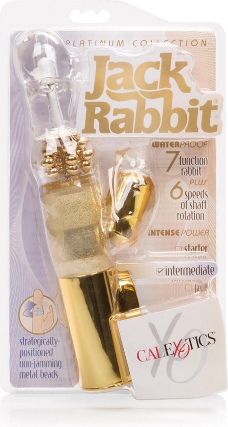CALIFORNIA EXOTICS | Calex Platinum Jack Rabbit Gold | bol.com