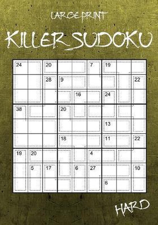 Large Print Hard Killer Sudoku, Oliver Hammond | 9798703809952 | Boeken ...