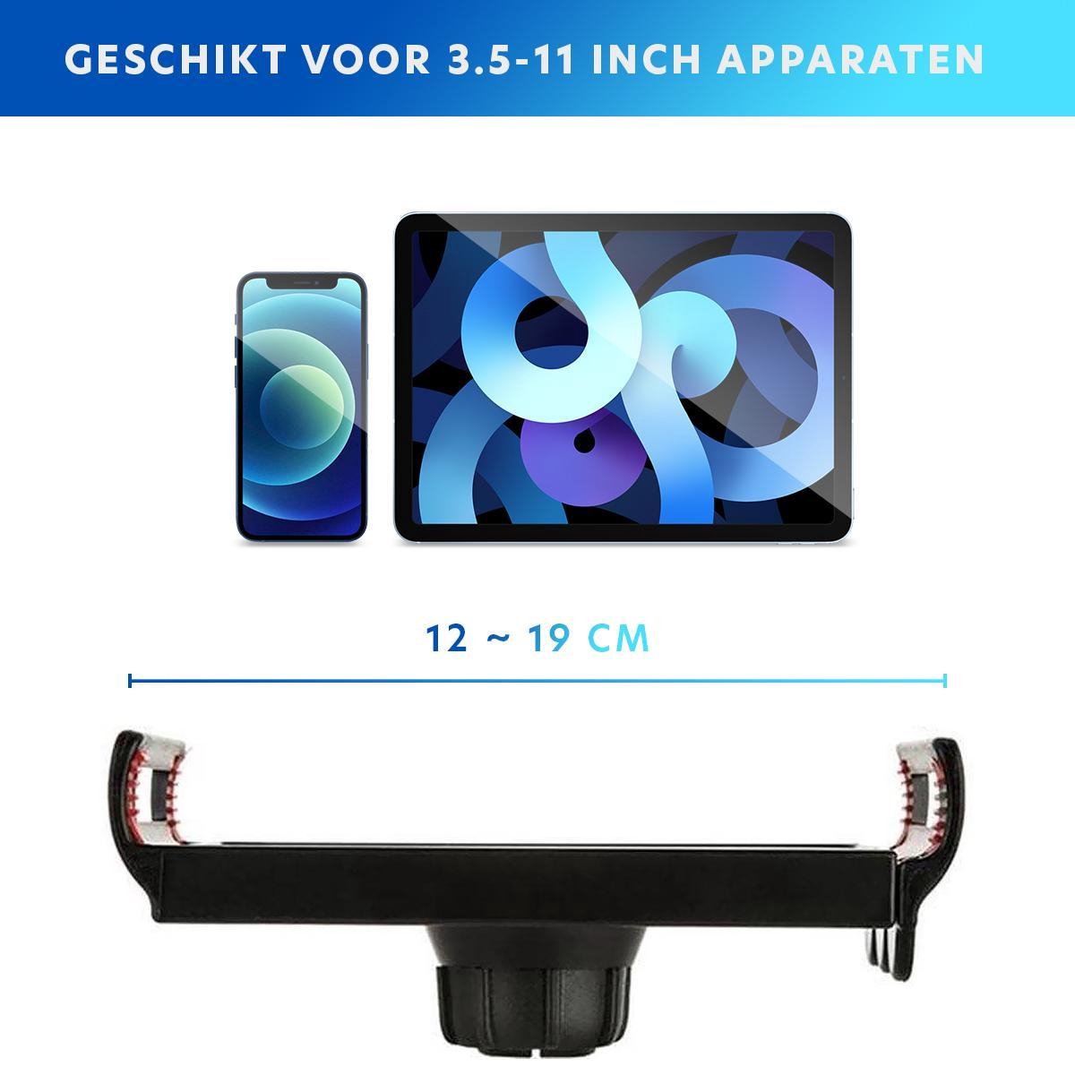 Telefoon en tablet statief met buigbare arm voor iphone, samsung ...