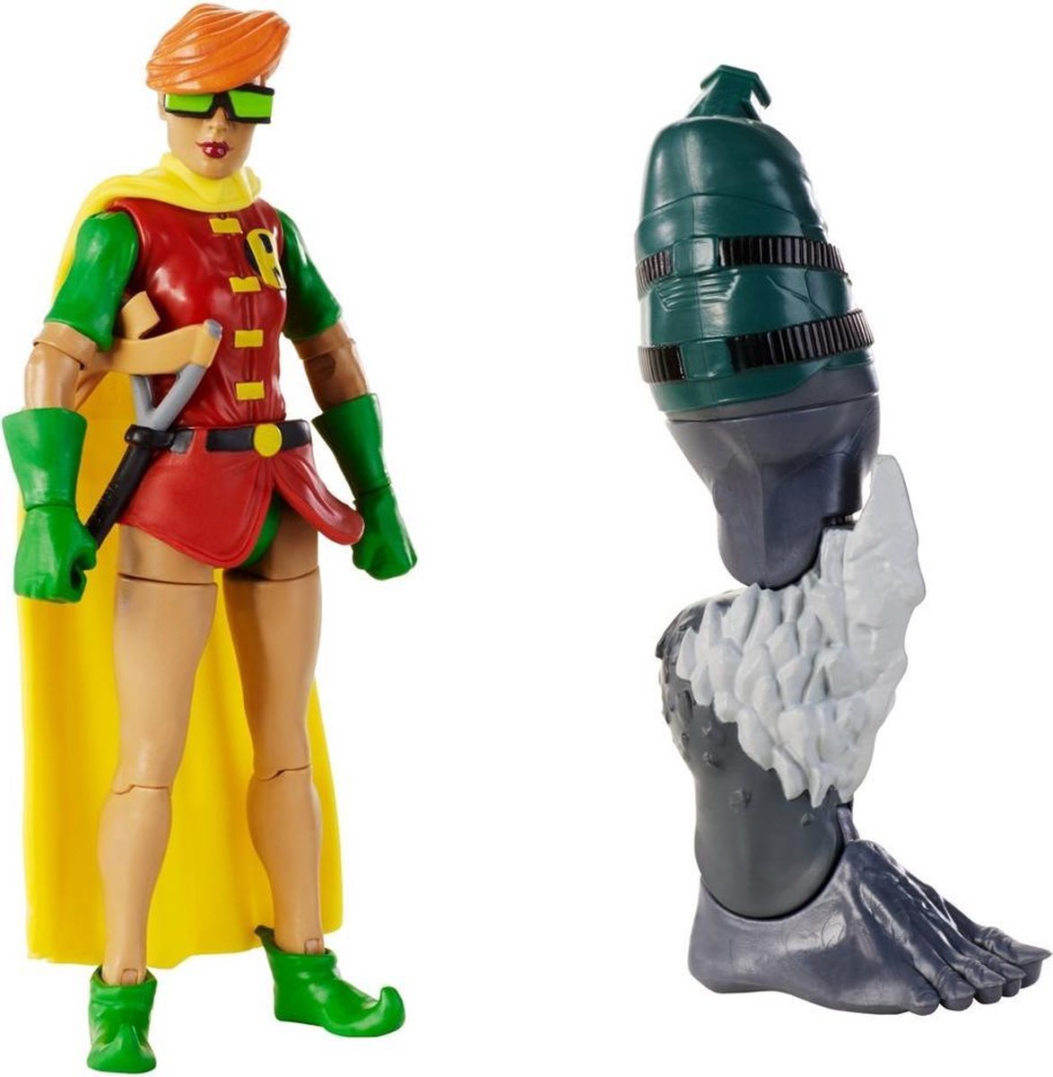 Batman The Dark Knight Returns Robin Build Doomsday Mattel DC ...